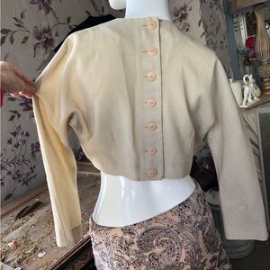 Vintage | Tops | Very Unusual Vintage Crop Top Looks Like Victorian ...